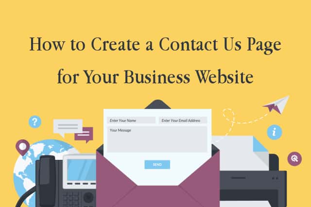 How to Create a Contact Us Page for Your Business Website